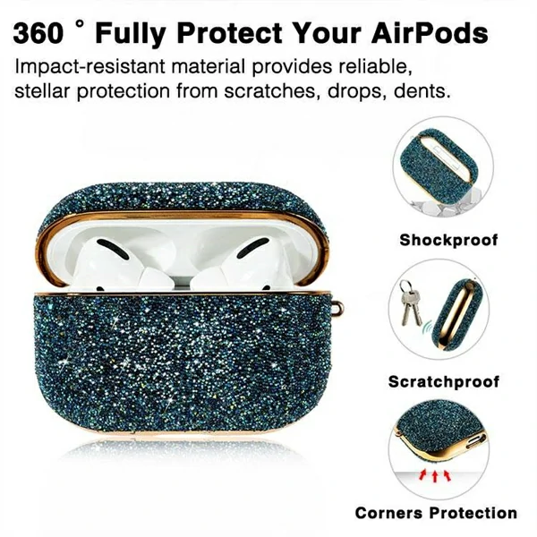 Rhinestone AirPods Pro Cases - Srayk Digital Accessories Store
