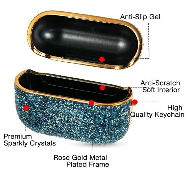 Rhinestone AirPods Pro Cases - Srayk Digital Accessories Store